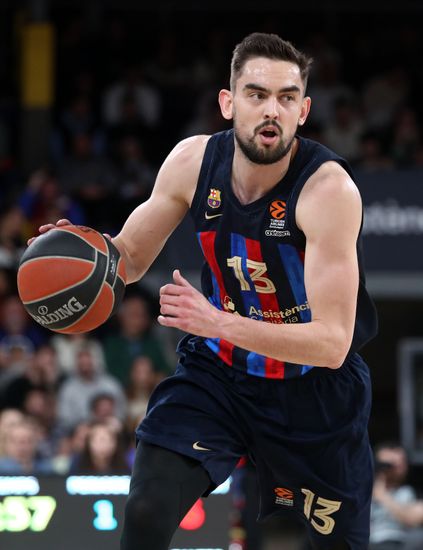 Tomas Satoransky During Match Between Fc Editorial Stock Photo - Stock ...