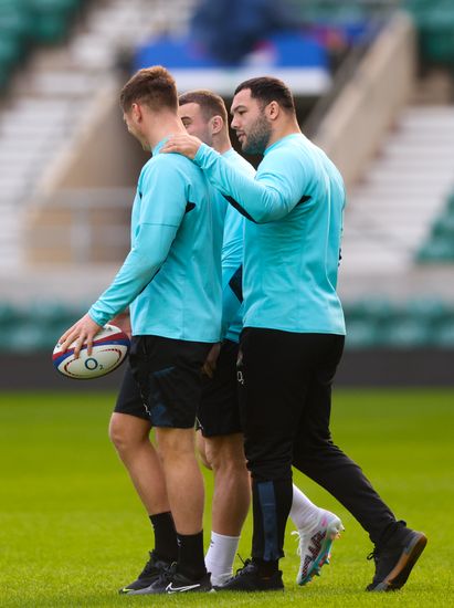 Owen Farrell Captain England Ellis Genge Editorial Stock Photo - Stock ...