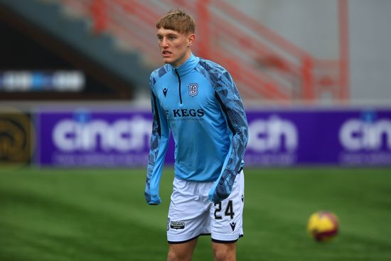 Max Anderson Dundee During Warm Before Editorial Stock Photo - Stock ...