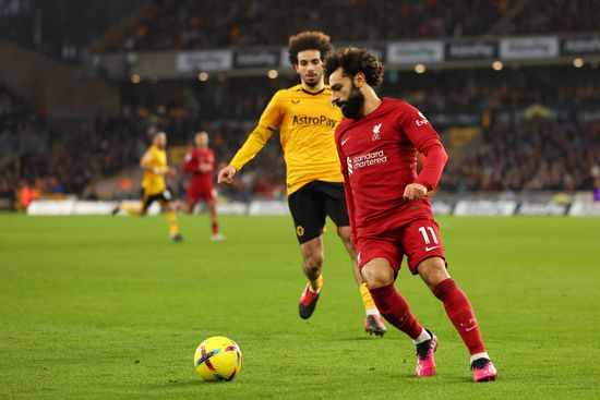 Mohamed Salah Liverpool Under Pressure Rayan Editorial Stock Photo ...