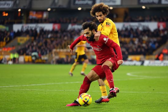Mohamed Salah Liverpool Under Pressure Rayan Editorial Stock Photo ...