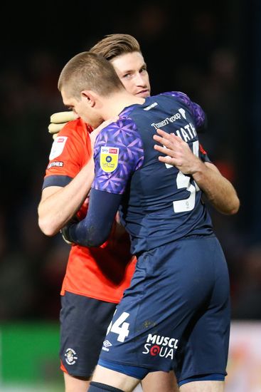Reece Burke Luton Town Ethan Horvath Editorial Stock Photo - Stock ...