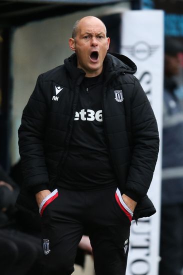 Alex Neil Manager Stoke City Gives Editorial Stock Photo - Stock Image ...