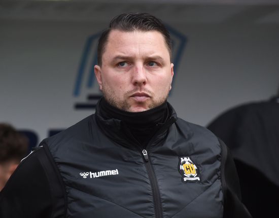 Mark Bonner Manager Cambridge United Editorial Stock Photo - Stock ...