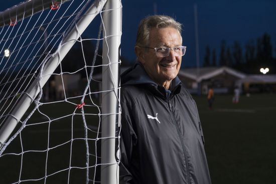 Joe Makin Phil Fodens Old Coach Editorial Stock Photo - Stock Image ...
