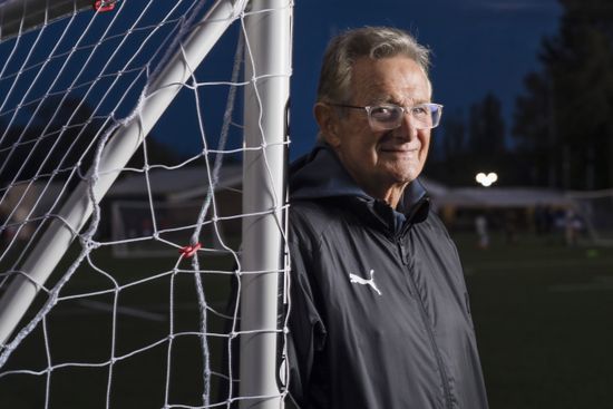 Joe Makin Phil Fodens Old Coach Editorial Stock Photo - Stock Image ...