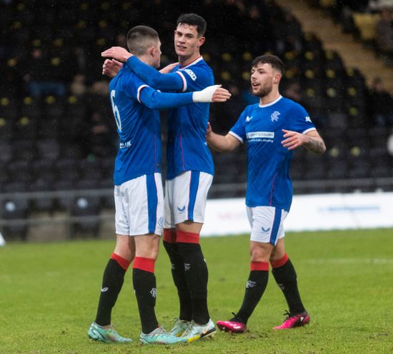 Rangers B Team Midfielder Bailey Rice Editorial Stock Photo - Stock ...