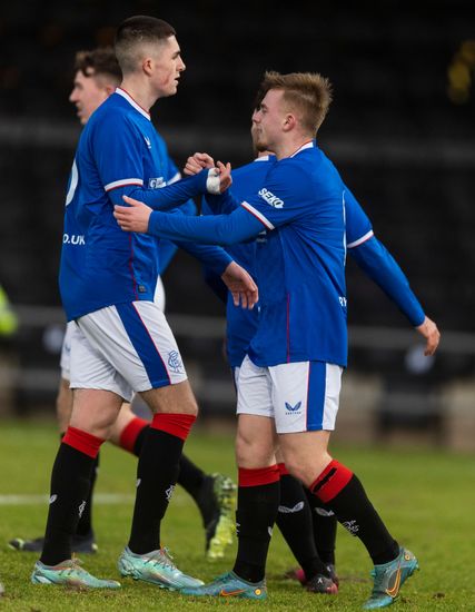 Rangers B Team Midfielder Charlie Lindsay Editorial Stock Photo - Stock ...