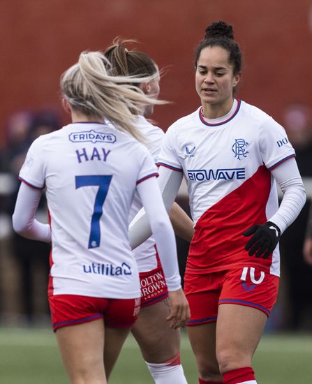 Rangers Womens Forward Kayla Mccoy Celebrates Editorial Stock Photo ...