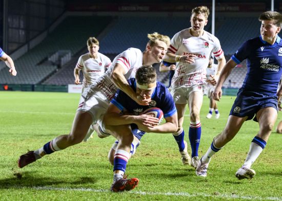 England Vs Scotland Scotlands Harris Mcleod Editorial Stock Photo ...