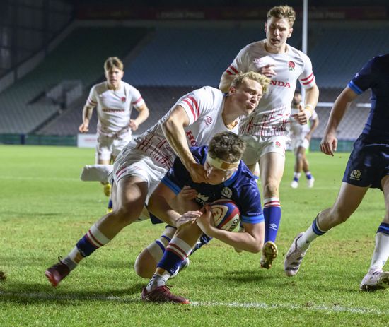 England Vs Scotland Scotlands Harris Mcleod Editorial Stock Photo ...