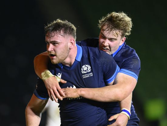England Vs Scotland Scotlands Rudi Brown Editorial Stock Photo - Stock ...