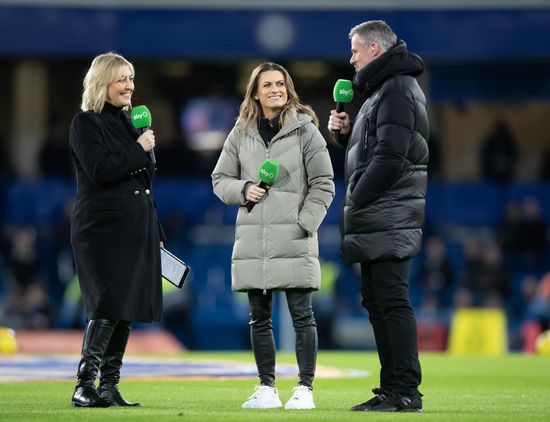 Sky Presenters Kelly Dalgleish Karen Cairney Editorial Stock Photo ...