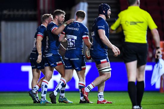 Henry Purdy Bristol Bears Celebrates Try Editorial Stock Photo - Stock ...