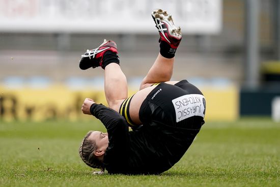Rachel Johnson Exeter Chiefs Editorial Stock Photo - Stock Image ...