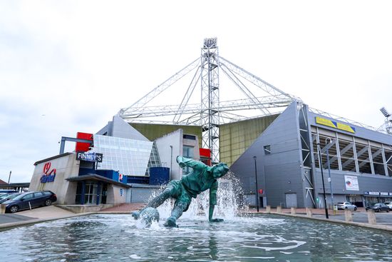 View Sir Tom Finney Statue Outside Editorial Stock Photo - Stock Image ...