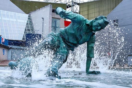 View Sir Tom Finney Statue Outside Editorial Stock Photo - Stock Image ...