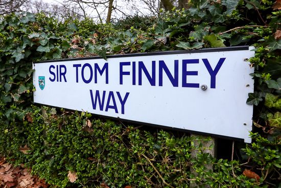 Sir Tom Finney Way Editorial Stock Photo - Stock Image | Shutterstock