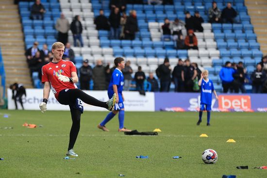 Crawley Town Goalkeeper Ryan Schofield 13 Editorial Stock Photo - Stock ...