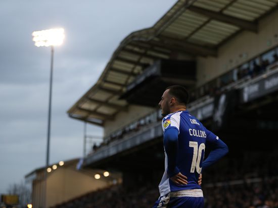 Aaron Collins Bristol Rovers Editorial Stock Photo - Stock Image ...
