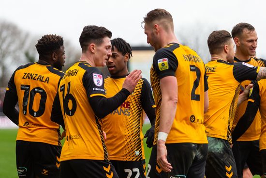 Cele Newport County Forward Callum Kavanagh Editorial Stock Photo ...