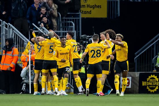 Goal Scores 30 Wolverhampton Wanderers Midfielder Editorial Stock Photo ...