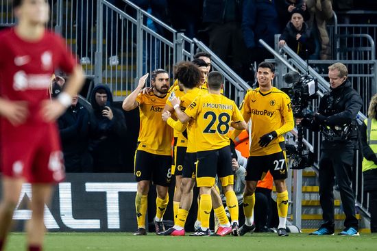 Goal Scores 30 Wolverhampton Wanderers Midfielder Editorial Stock Photo ...