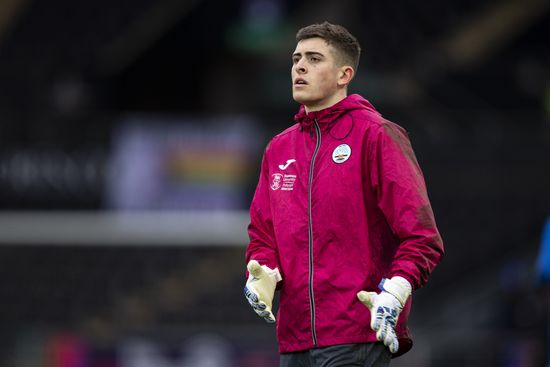 Swansea City Goalkeeper Lewis Webb During Editorial Stock Photo - Stock ...
