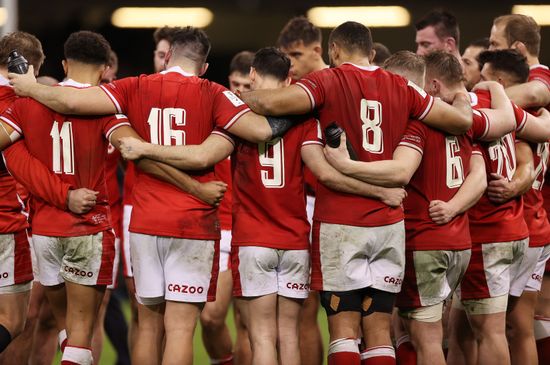Wales Team Huddle Editorial Stock Photo - Stock Image | Shutterstock
