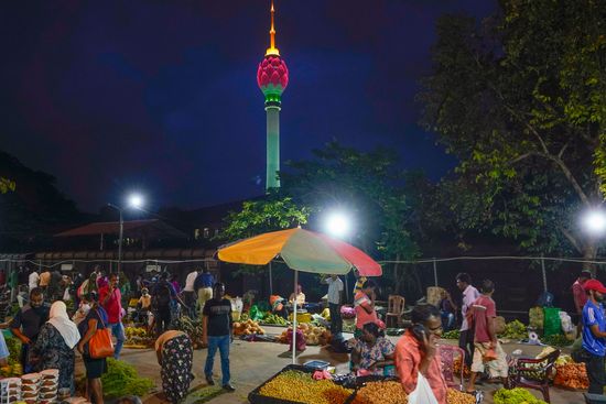 Night Vegetable Market Colombo Sri Lanka Editorial Stock Photo - Stock ...