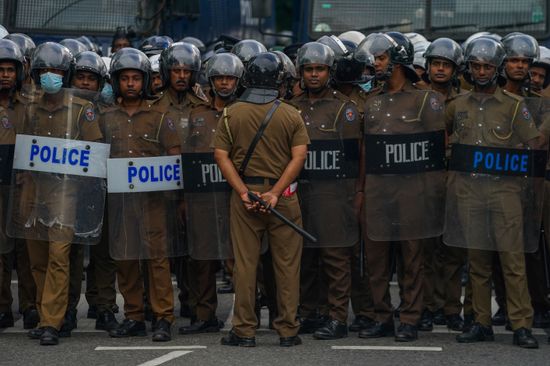 Police Riot Squad Can Be Seen Editorial Stock Photo - Stock Image ...