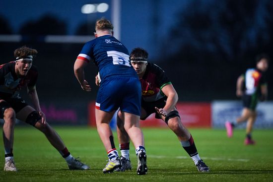 Theo Currie Harlequins U18 Lines Tackle Editorial Stock Photo - Stock ...