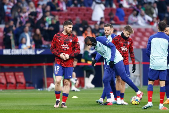 Matt Doherty Atletico De Madrid Warms Editorial Stock Photo - Stock ...