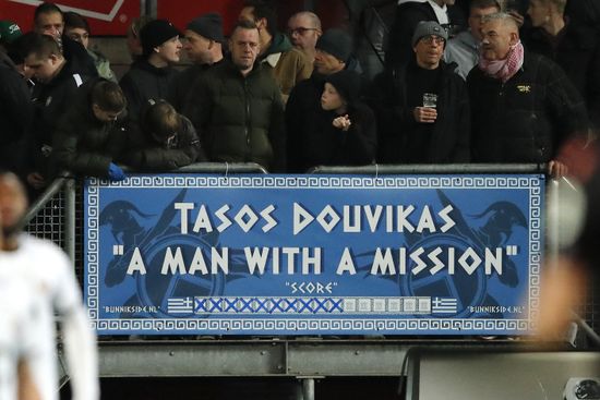 Utrecht Banner Anastasios Douvikas Fc Utrecht Editorial Stock Photo ...