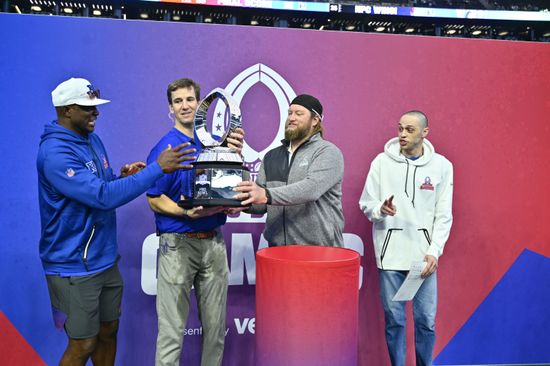 Nfc Coaches Celebrate Win Trophy Editorial Stock Photo - Stock Image ...