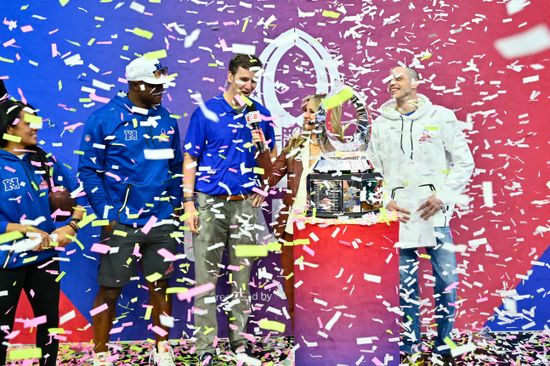 Nfc Coaches Celebrate Win Trophy Editorial Stock Photo - Stock Image ...