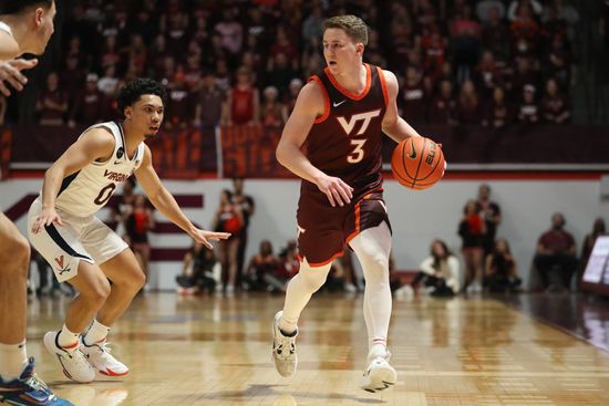 Virginia Tech Hokies Guard Sean Pedulla Editorial Stock Photo - Stock ...