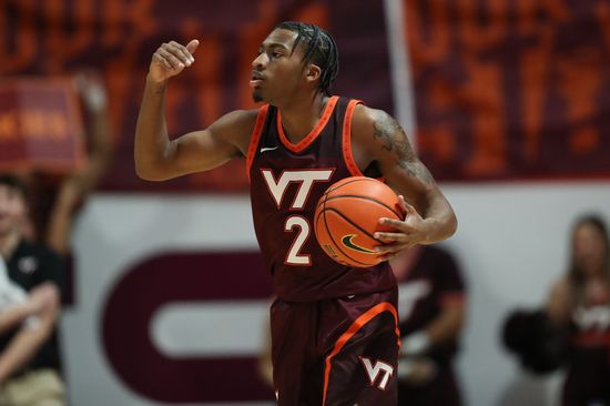 Virginia Tech Hokies Guard Mj Collins Editorial Stock Photo - Stock ...