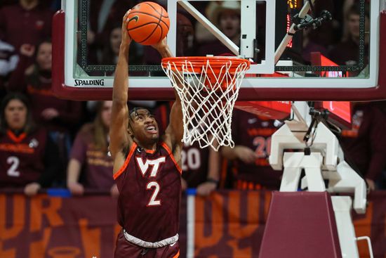 Virginia Tech Hokies Guard Mj Collins Editorial Stock Photo - Stock ...