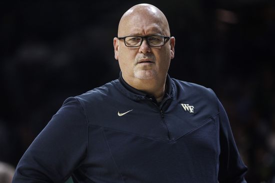 Wake Forest Head Coach Steve Forbes Editorial Stock Photo - Stock Image ...