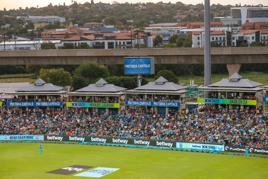 View Packed Centurion Stadium Sunset Editorial Stock Photo - Stock ...