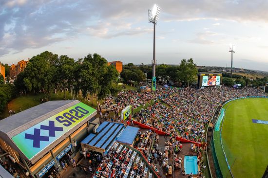 View Centurion Stadium Sunset Editorial Stock Photo - Stock Image ...