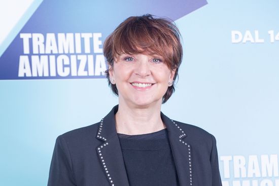 Italian Actress Debora Villa Attends Photocall Editorial Stock Photo ...
