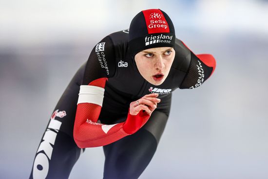 Herenveen Kim Talsma Action On 1500 Editorial Stock Photo - Stock Image ...