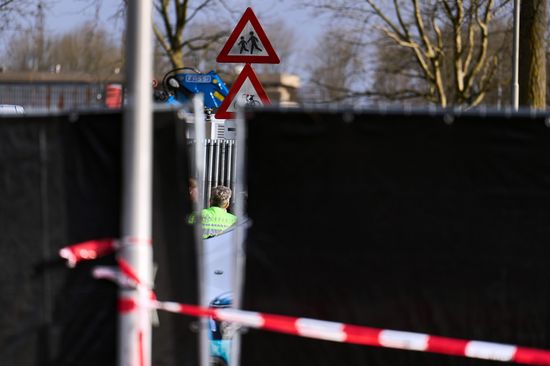 Delft Police On Spot Where Person Editorial Stock Photo - Stock Image ...