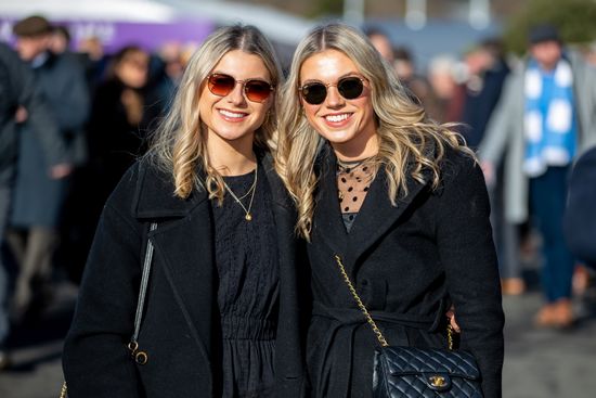 Sisters Caroline Megan Keogh Leopardstown Editorial Stock Photo - Stock ...