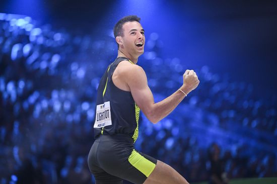 Kc Lightfoot Usa Reacts During Mondo Editorial Stock Photo - Stock ...