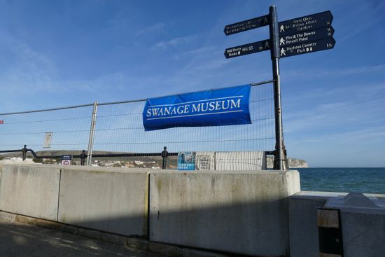 Temporary Wave Barriers Installed Along Seafront Editorial Stock Photo ...
