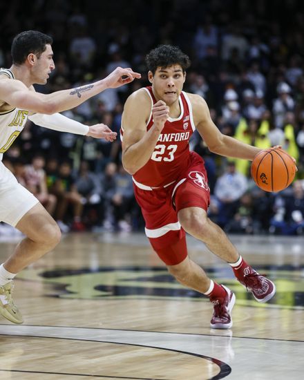 Stanford Cardinal Forward Brandon Angel 23 Editorial Stock Photo ...