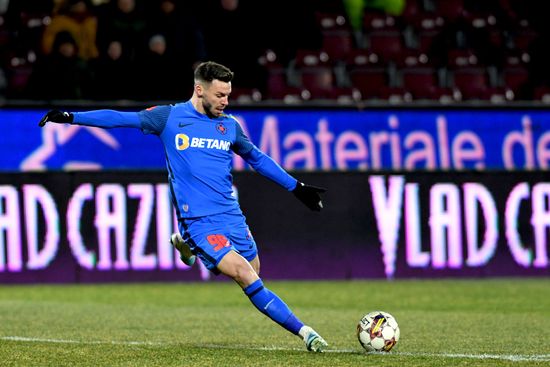 Andrei Cordea Action During Romania Superliga Editorial Stock Photo ...